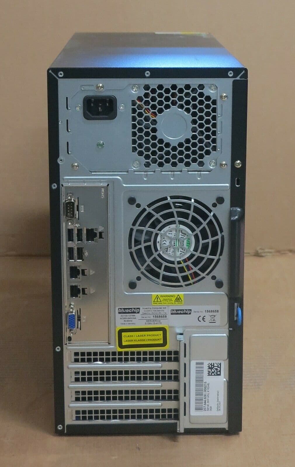 Supermicro SuperChassis CSE-731 2C Core i3-4170 3 7GHz 8GB Ram Tower Server