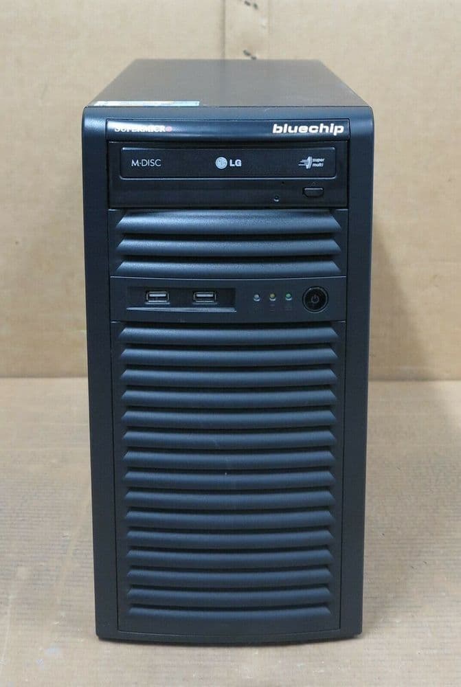 Supermicro SuperChassis CSE-731 2C i3-4150 3 5GHz 8GB Ram DVD ROM Tower ...
