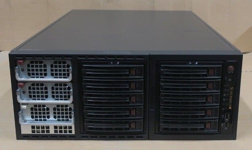 Supermicro SuperChassis CSE-748 X8QB6-F 10x 3 5" HDD Bay 4U CTO Rack Server