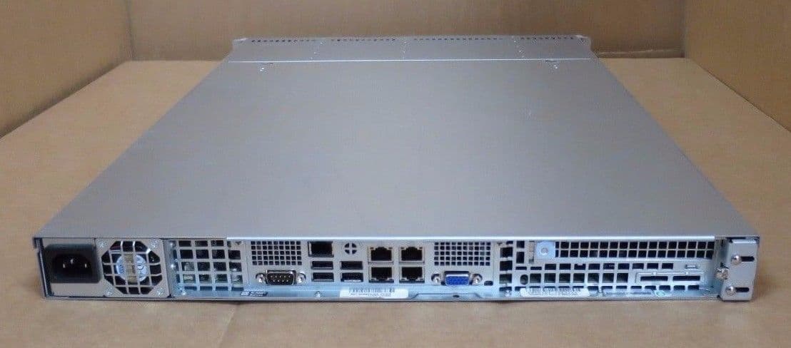 Supermicro SuperChassis CSE-815 2x8-Core Intel-XEON E5-2650 192Gb 1U ...