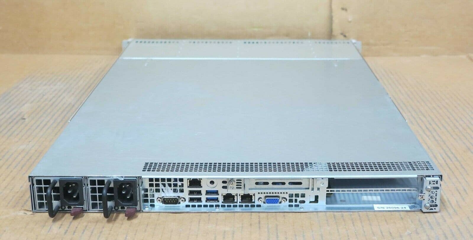 Supermicro SuperChassis CSE-815 X10SRW-F CTO E5-2600v4 2x 500W PSU 4 ...