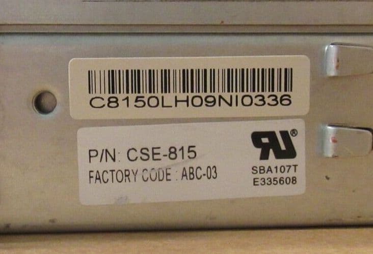 Supermicro SuperChassis CSE-815 X11SPW-TF CTO 6x DIMM 4x Bay 1U Rack Server