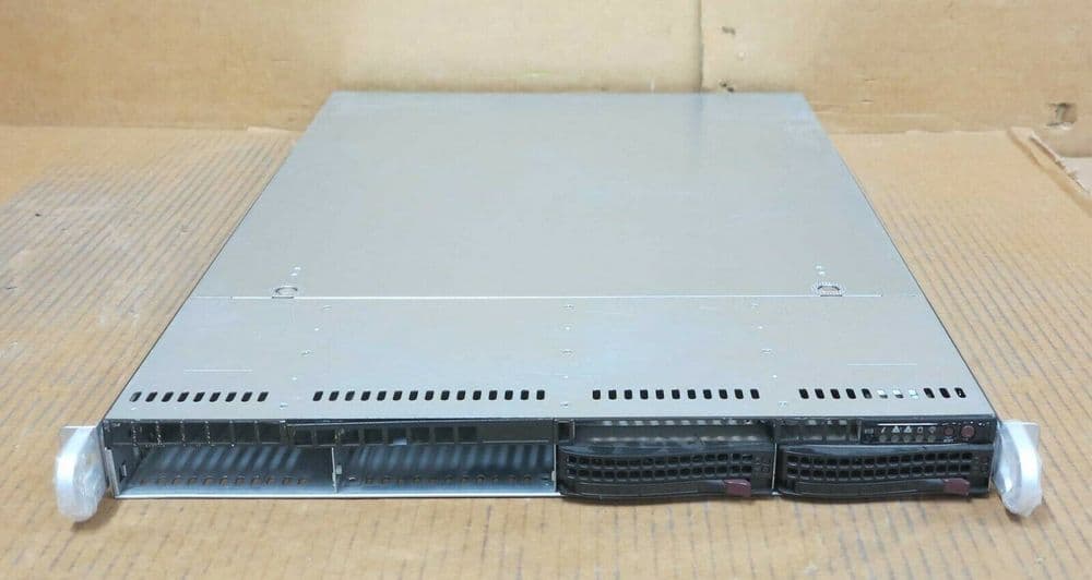 Supermicro SuperChassis CSE-815 X9SRW-F CTO E5-2600v2 8x DIMM 4-Bay 1U ...