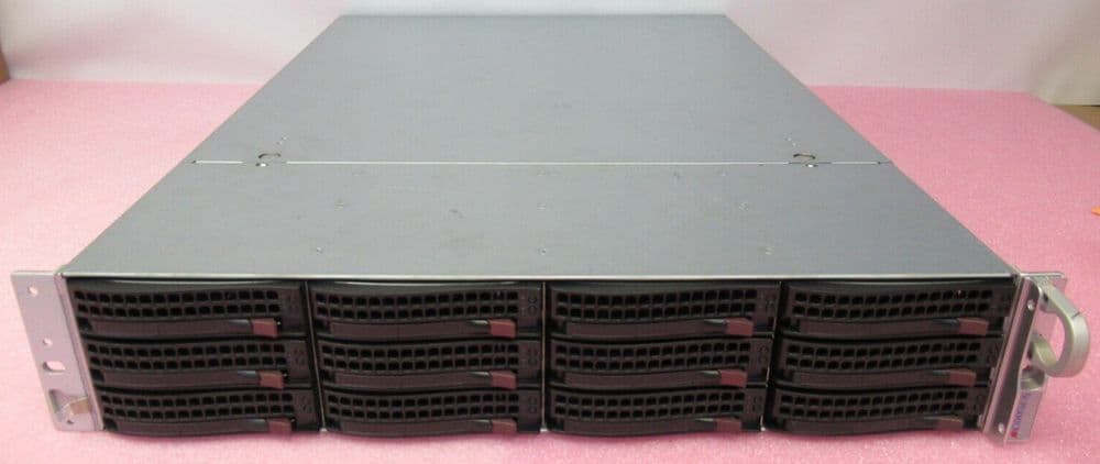 Supermicro SuperChassis CSE-826 12 x 3 5" Bay 2U Rack server Chassis NO ...