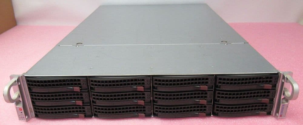 Supermicro SuperChassis CSE-826 12 x 3 5" Bay 2U Rack server Chassis ...