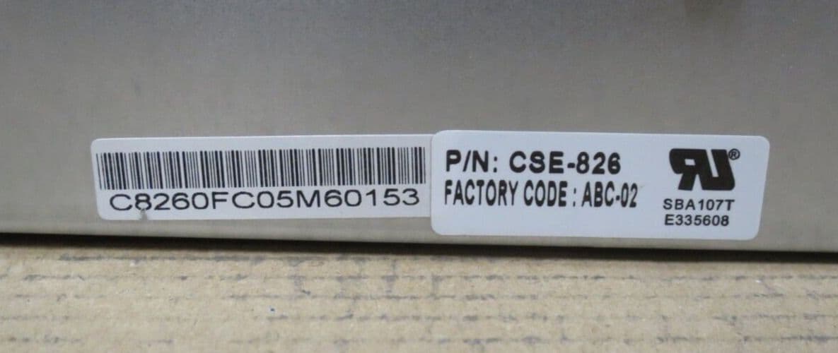 Supermicro SuperChassis CSE-826 E5-1650 16GB RAM 3TB HDD 120GB SSD 2U ...
