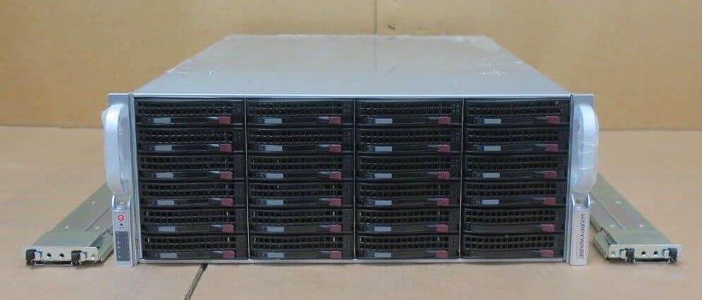 Supermicro SuperChassis CSE-846 E5-1620v3 16GB Ram 36 56TB Storage X10SRL-F