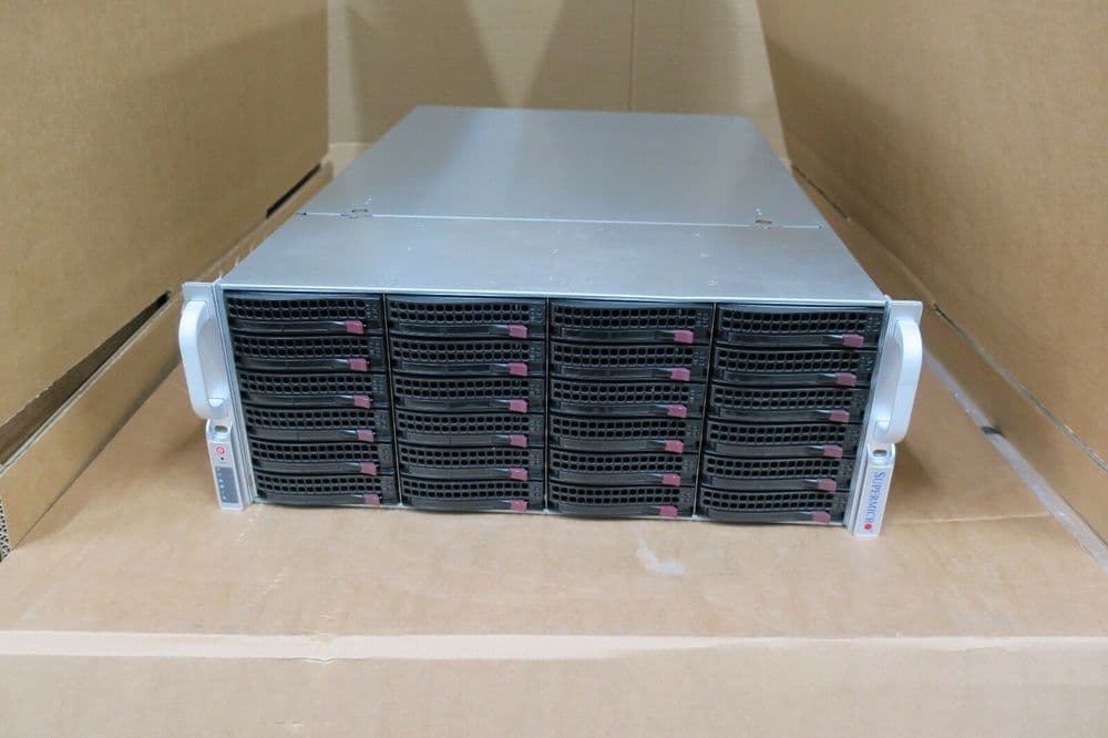 Supermicro SuperChassis CSE-847 144TB SAS Rack Mount Storage Server