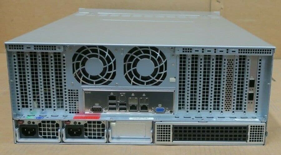 Supermicro SuperChassis CSE-848 4x E5-4650 256GB Ram X9QRI-F 24x SAS ...