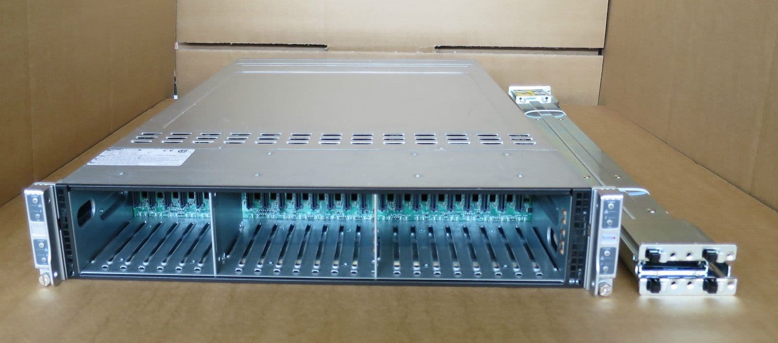 Supermicro SuperServer 2027TR-H70RF 4 node servers 2U 8 x XEON E5 6C ...