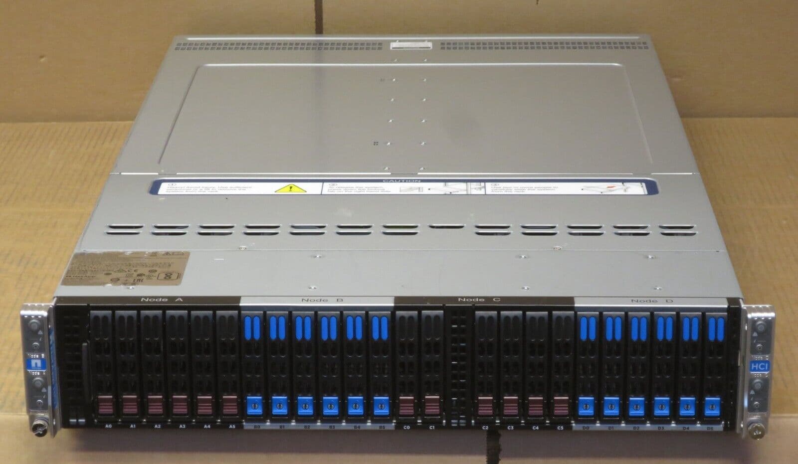 Supermicro SuperServer 2028BT-HNC0R 2x X10DRT-B 1x X11DPT-B 16xNVMe ...