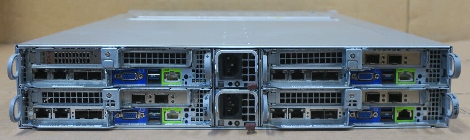 Supermicro SuperServer 2028BT-HNC0R X10DRT-B X11DPT-B 16x NVMe 8x SAS3 Bay