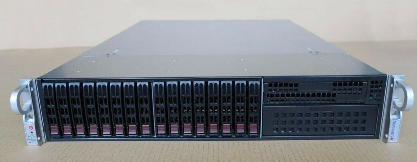 Supermicro SuperServer 2028R-C1RT CSE-213V3 v4 16x 2 5" X10DRH-CT 2U ...