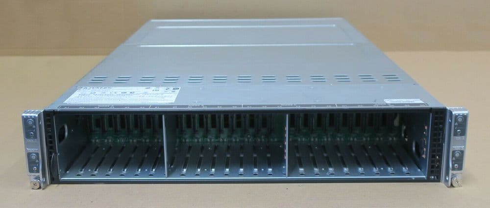 Supermicro SuperServer 2028TP-HC0R 24-Bay CTO 3-Node Server X10DRT-P 2x ...