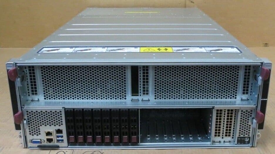 Supermicro SuperServer 4028GR-TXR X10DGO-T 16-Bay 2 5" 4 Nvidia GP100 ...