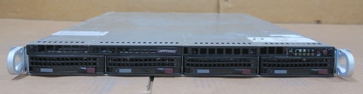 Supermicro SuperServer 5017R-WRF X9SRW-F E5-2620 12GB Ram 840GB Storage ...