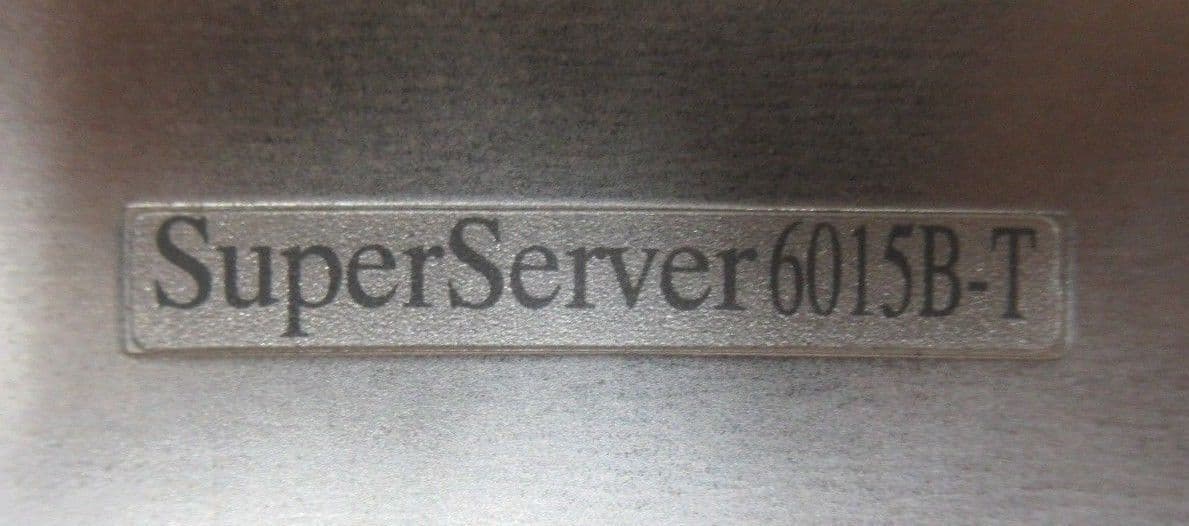 Supermicro SuperServer 6015B-T 2x Xeon Dual Core 1 6GHz 4GB Ram 4x SAS ...