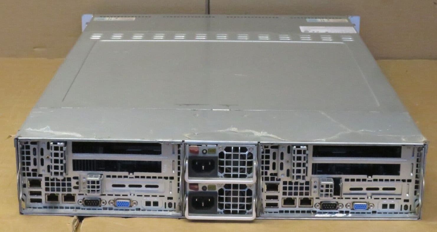 Supermicro SuperServer 6026TT-HDTRF 4x Quad-Core E5520 64GB 12-Bay Node Server