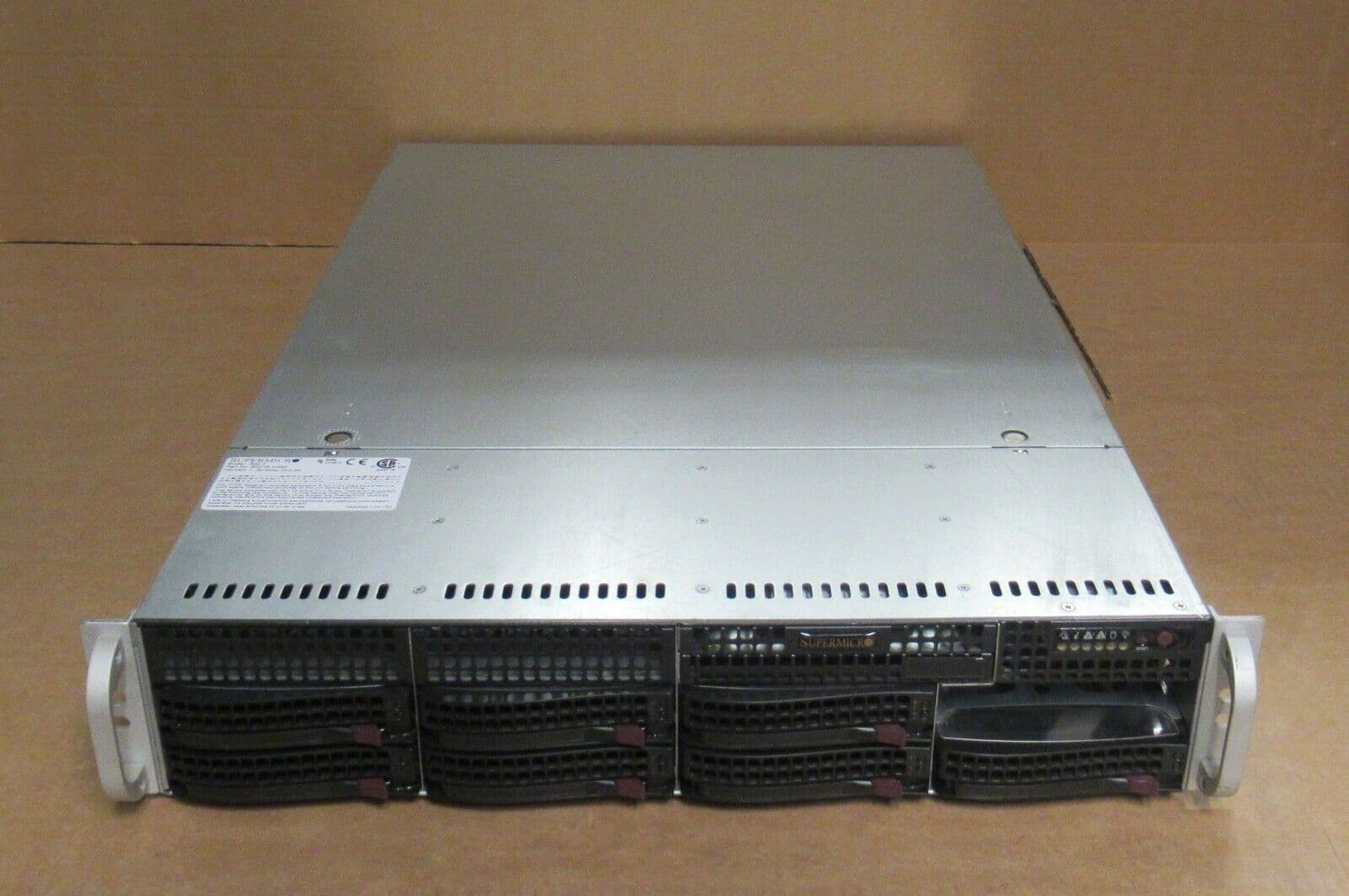 Supermicro SuperServer 6027R-N3RF 825-7 8x 3 5" Bay CTO 2U Server