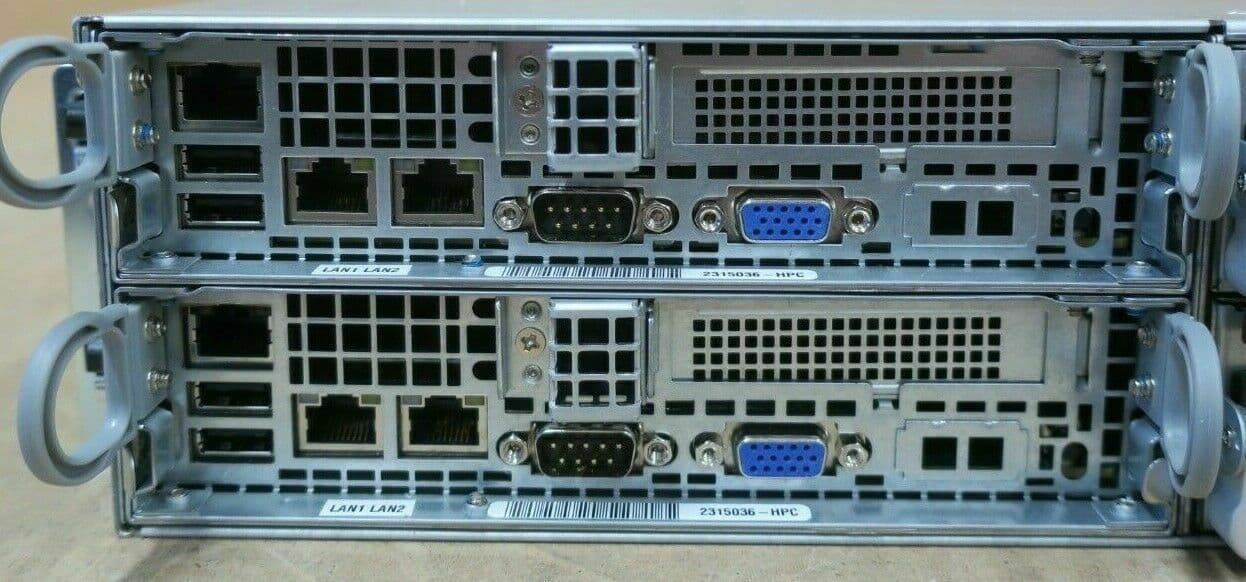 Supermicro Superserver 6027TR-HTRF 4 x Nodes 8 x 8 Core E5-2670 384GB ...