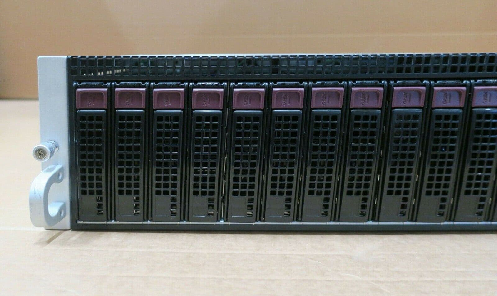 Supermicro SuperServer 938-16 5037MC-H8TRF 16x 3 5" 8-Node Microcloud ...