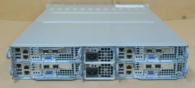 Supermicro SuperServer CSE-217 24-Bay 4-Node Chassis 4x X10DRT-P CTO Nodes