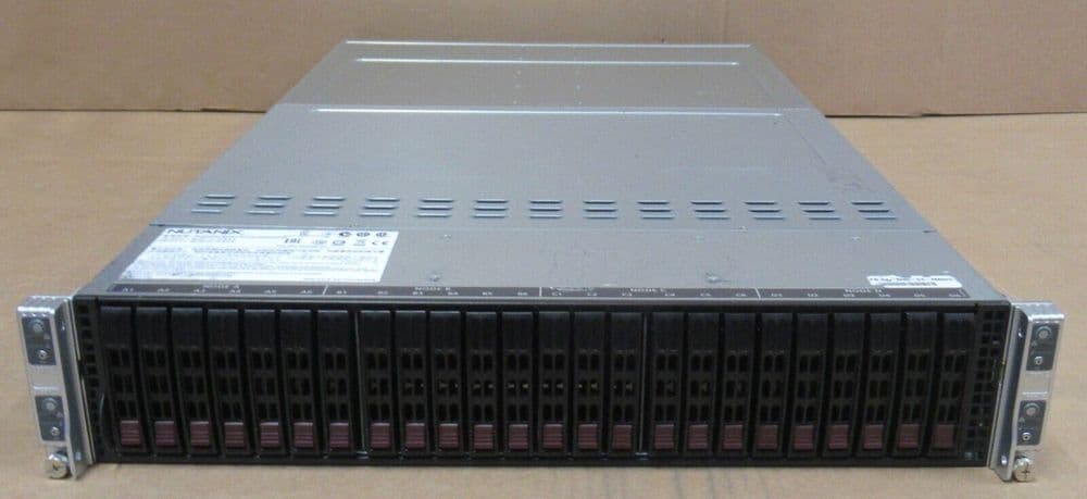 Supermicro SuperServer CSE-217 24-Bay 4x Node Chassis 2x X10DRT-P CTO Nodes