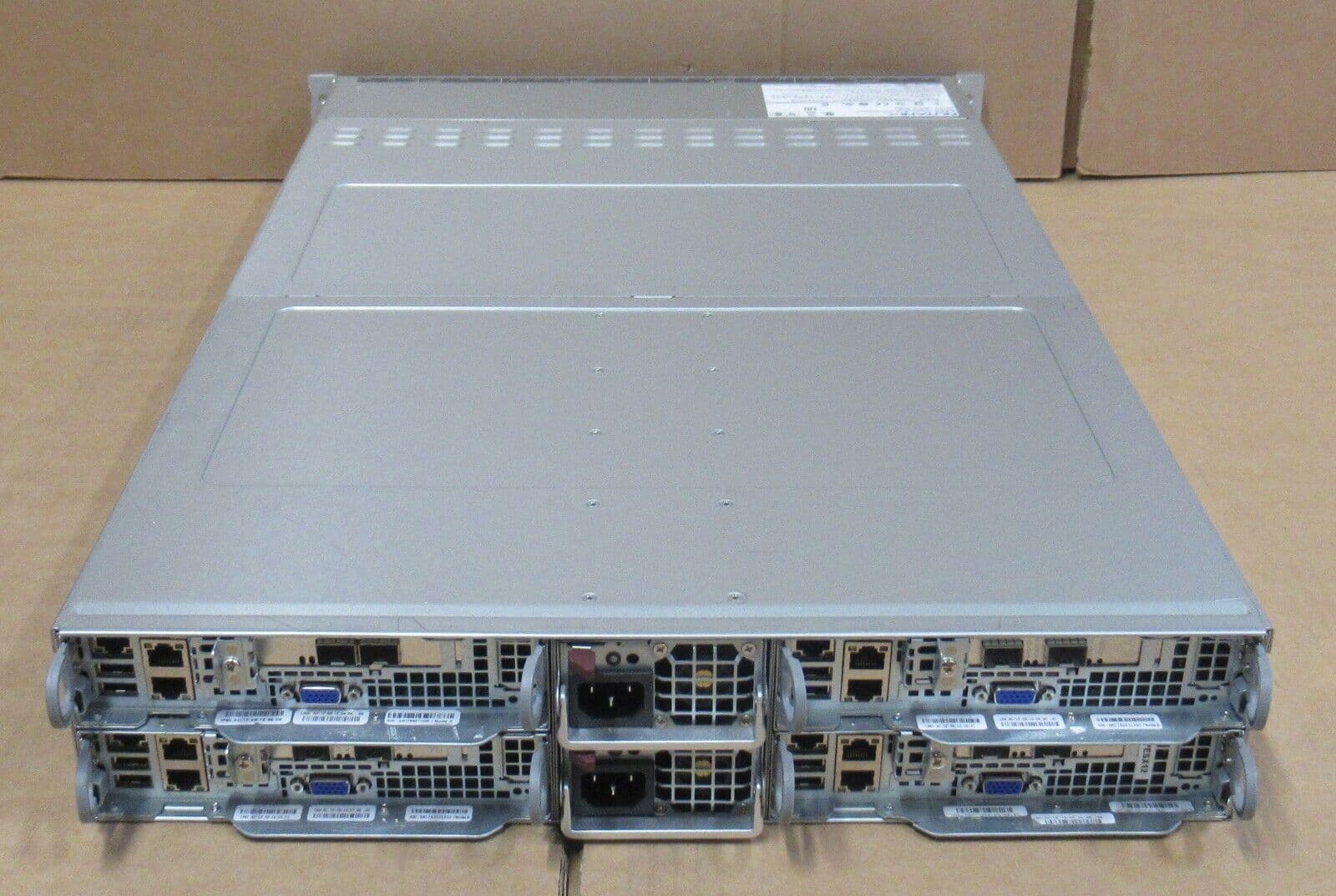 Supermicro SuperServer CSE-217 Chassis 4x X10DRT-P Node 24 Bay CTO 2U ...