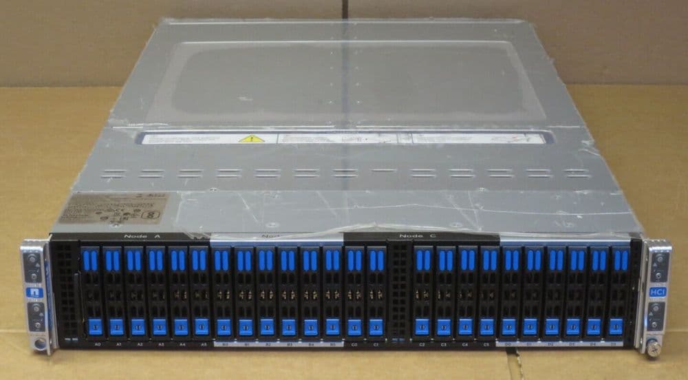Supermicro SuperServer CSE-217B 24-Bay 4-Node Chassis 1x X10DRT-B NVME