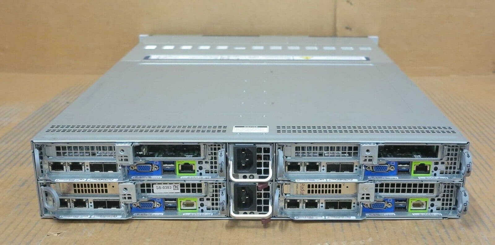 Supermicro SuperServer CSE-217B 24-Bay 4-Node Server X11DPT-B X10DRT-B NVMe