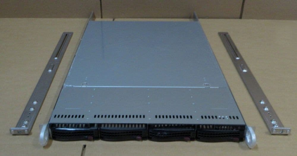 Supermicro SuperServer CSE-815 X11SSW-F E3-1260Lv5 4x 3 5" Bay 1U Rack ...