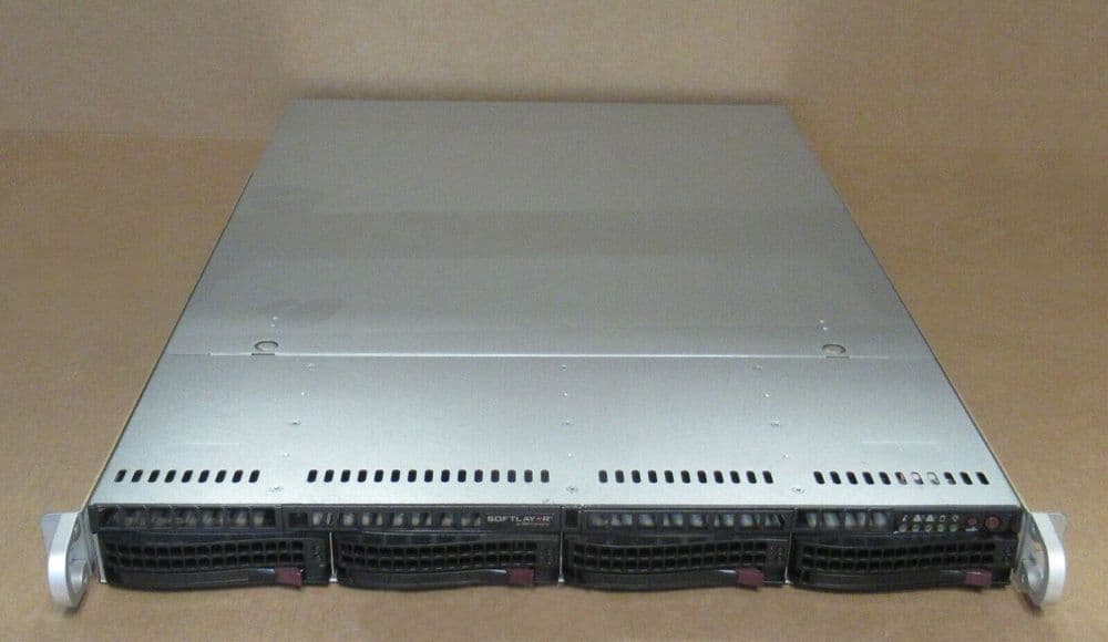 Supermicro SuperServer CSE-815 X9DRi-F 1x E5-2620 8GB Ram 1U Rack Server
