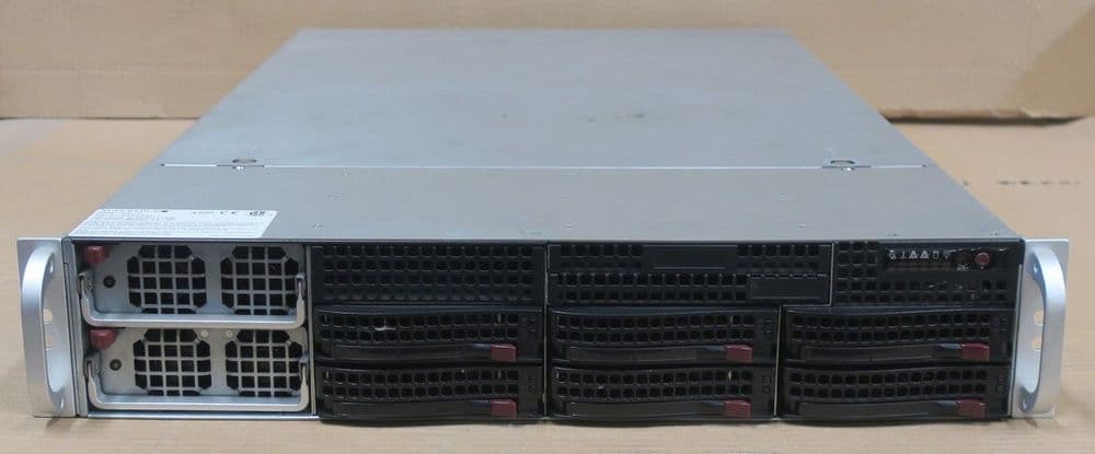 Supermicro SuperServer CSE-828 828-14 X8QB6-F 6x 3 5" HDD Bay 2U CTO ...