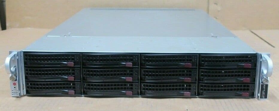 Supermicro SuperServer CSE-829U 2x E5-2620v3 32GB Ram 12x Bay X10DRU-i ...