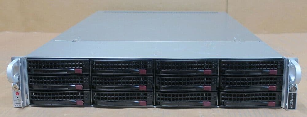 Supermicro SuperServer CSE-829U 2x E5-2695v3 32GB 12x Bay X10DRU-i 2U ...