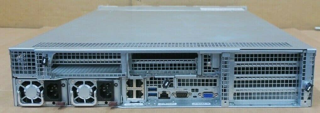 Supermicro SuperServer CSE-829U X10DRU-i 12x 3 5" SAS HDD Bay CTO 2U Server