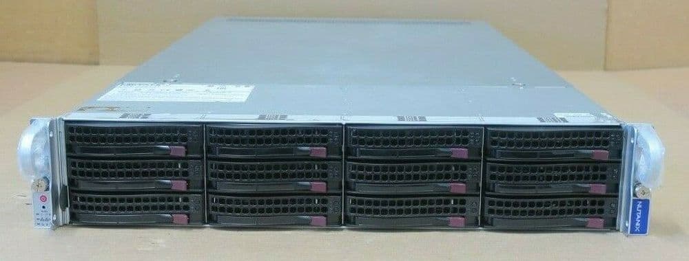 Supermicro SuperServer CSE-829U X10DRU-i 2x CPU 12x 3 5" HDD Bay CTO 2U ...