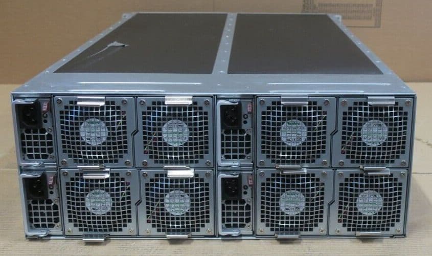 Supermicro SuperServer F618R3-FT CSE-418 8-Node Server X10DRFF CTO No ...