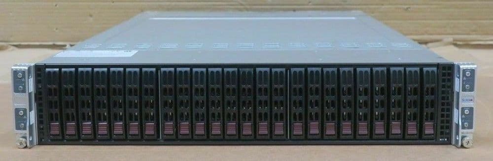 Supermicro SuperServer SYS-2027TR-H72RF 24x HDD Bay 4xNode 2x E5-2650v2 ...