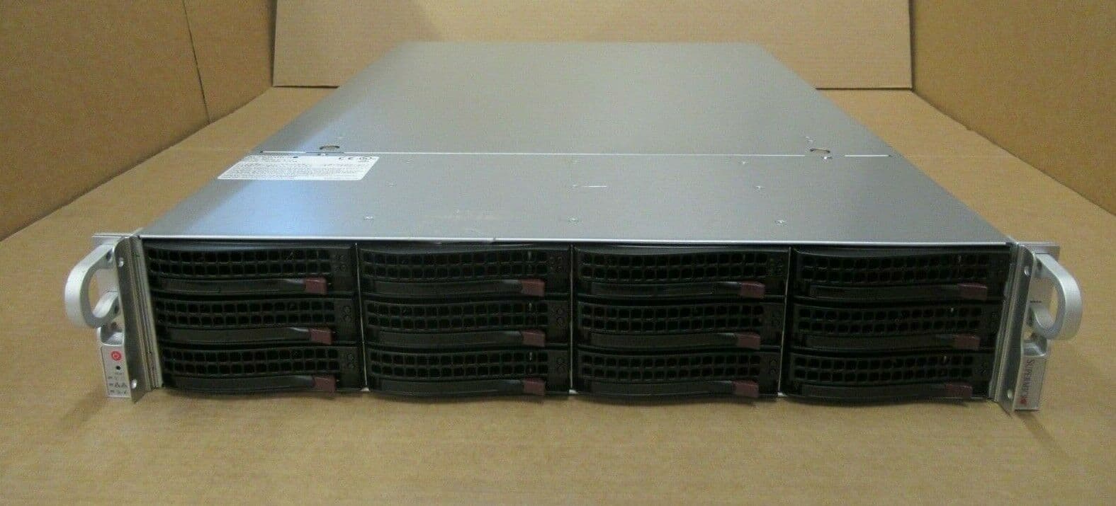 Supermicro SuperStorage 6027R-E1R12L X9DRD-7LN4F-JBOD E5-26xx V2 CTO 2U ...