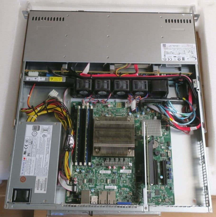 Supermicro SYS-5019S-M 813M-3 Quad-Core E3-1245v6 16GB Ram 240GB SSD ...