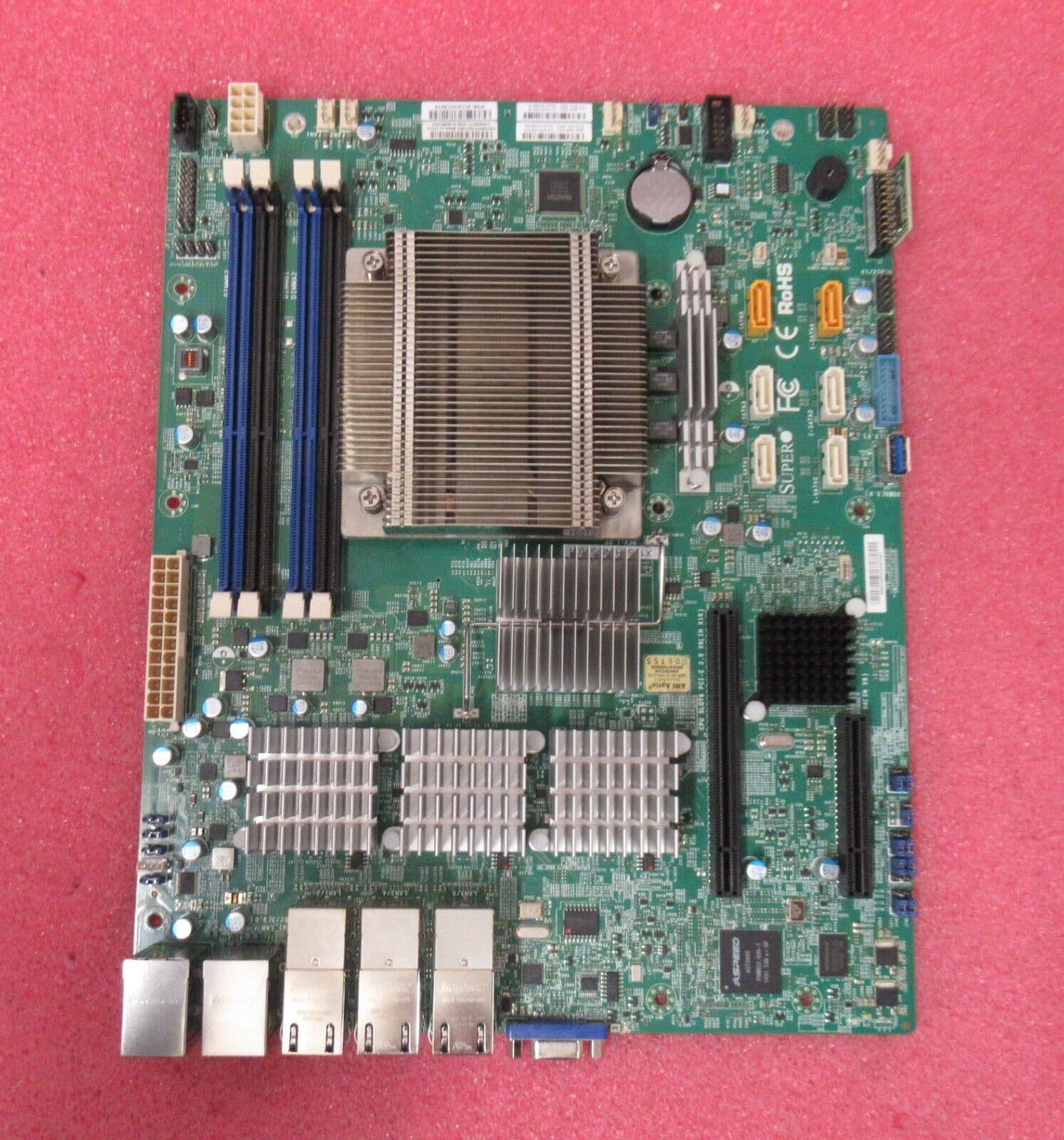 SuperMicro X10SLH-N6-ST031 Single E3-1200 V3/V4 ATX Server System ...