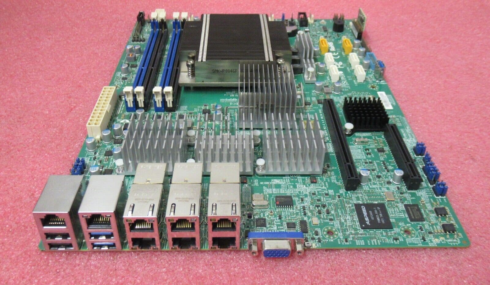SuperMicro X10SLH-N6-ST031 Single E3-1200 V3/V4 ATX Server System ...