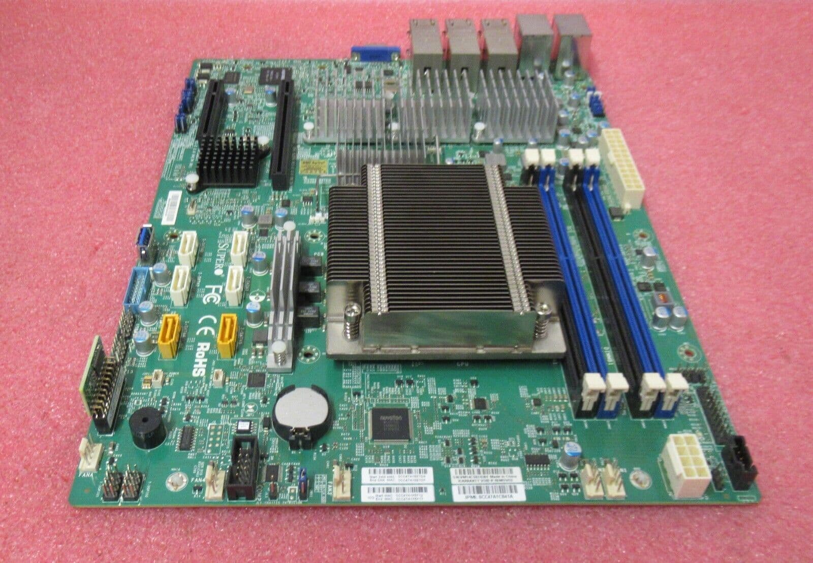 SuperMicro X10SLH-N6-ST031 Single E3-1200 V3/V4 ATX Server System ...