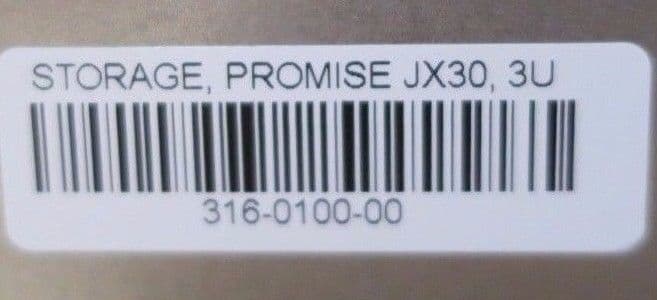Symantec 16EB 316-0100-00 JX30 3U 16-Bay Storage Disk Array Dual I/O Dual PSU