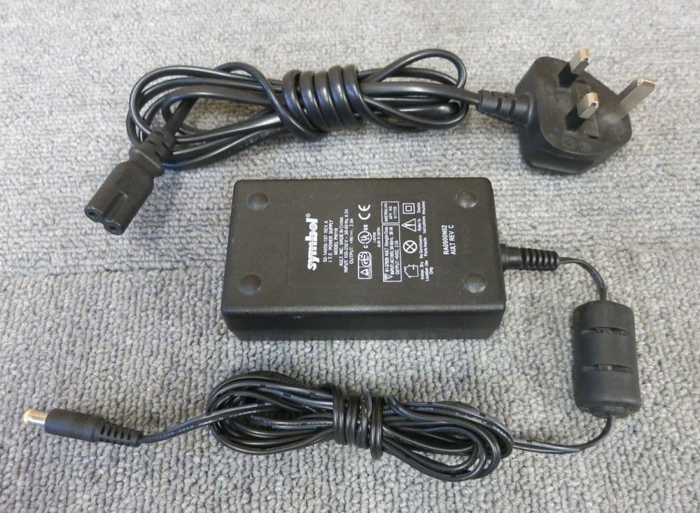 Symbol PW118 50-14000-107 Barcode Scanner AC Power Adapter Charger 18W ...