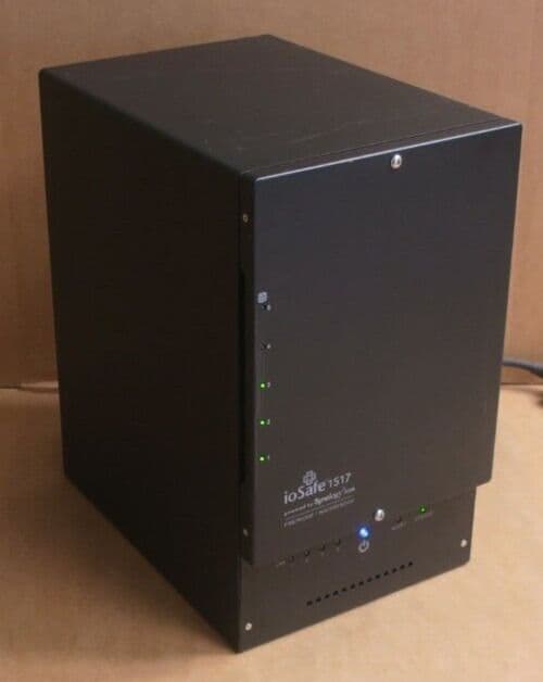 Synology IOSafe 1517 DS1517 5-Bay NAS Fireproof/Waterproof Enclosure 3x ...