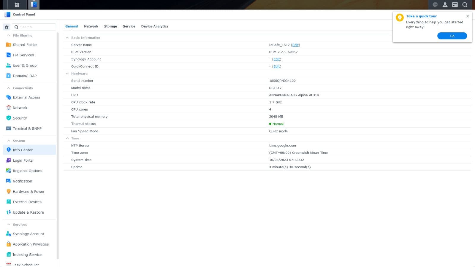 Synology IOSafe 1517 DS1517 5-Bay NAS Fireproof/Waterproof Enclosure 3x ...