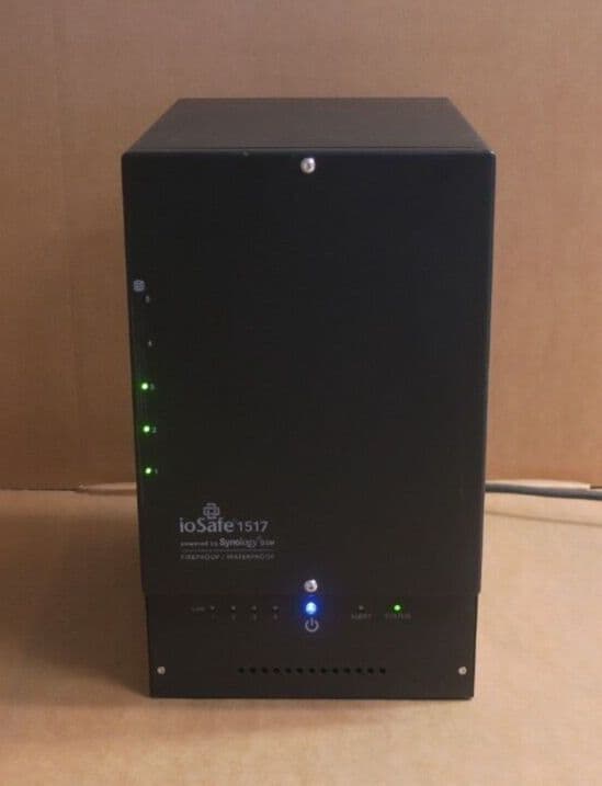 Synology IOSafe 1517 DS1517 5-Bay NAS Fireproof/Waterproof Enclosure 3x ...
