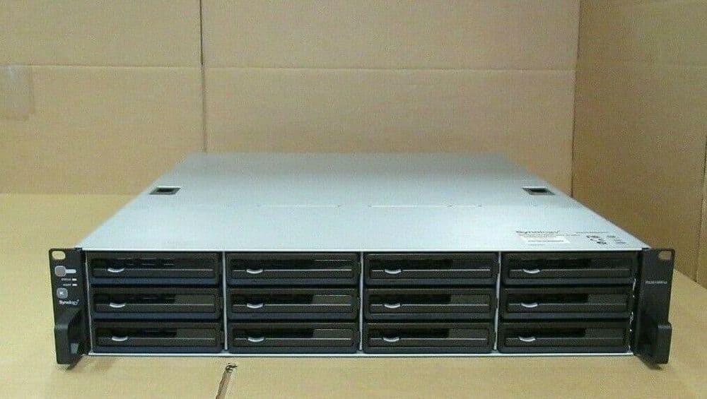 Synology Rackstation RS3614RPxs Rack SATA 12 Bay NAS Network Attached ...